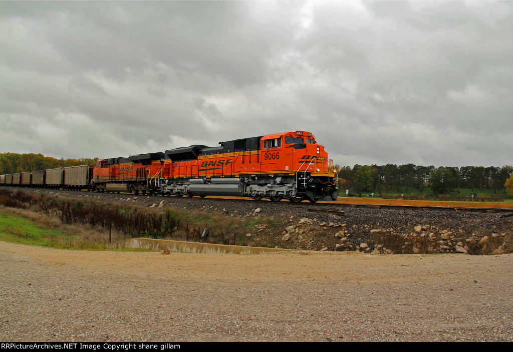 BNSF 9066 brand new Ace at elsberry mo.